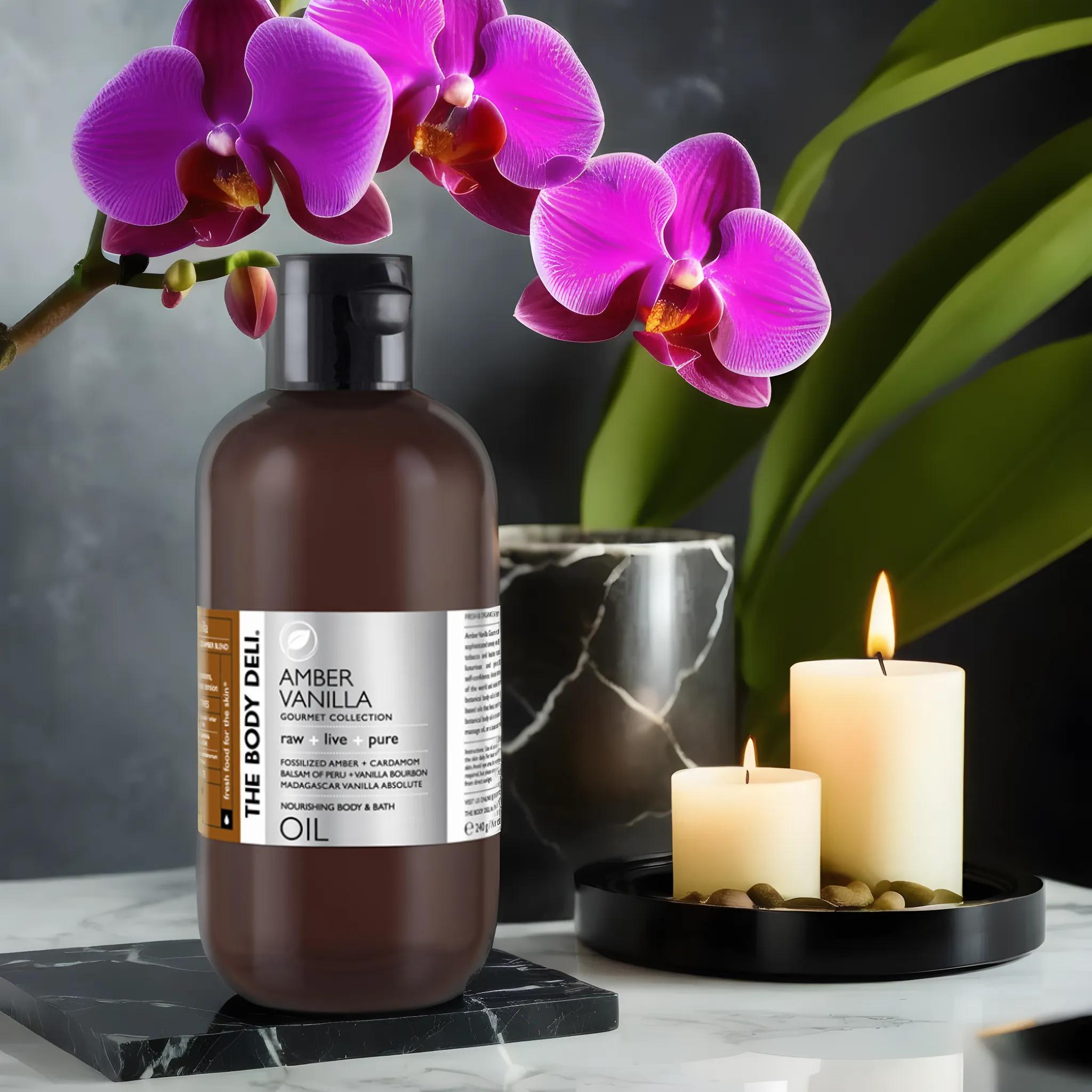 The Body Deli Amber Vanilla Body Oil – THE BODY DELI