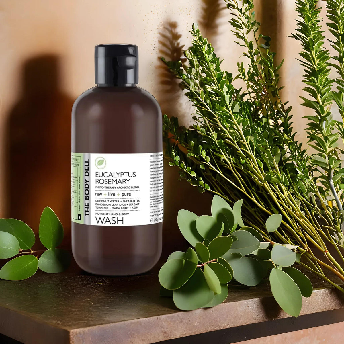 The Body Deli Eucalyptus Rosemary Hand & Body Wash – THE BODY DELI