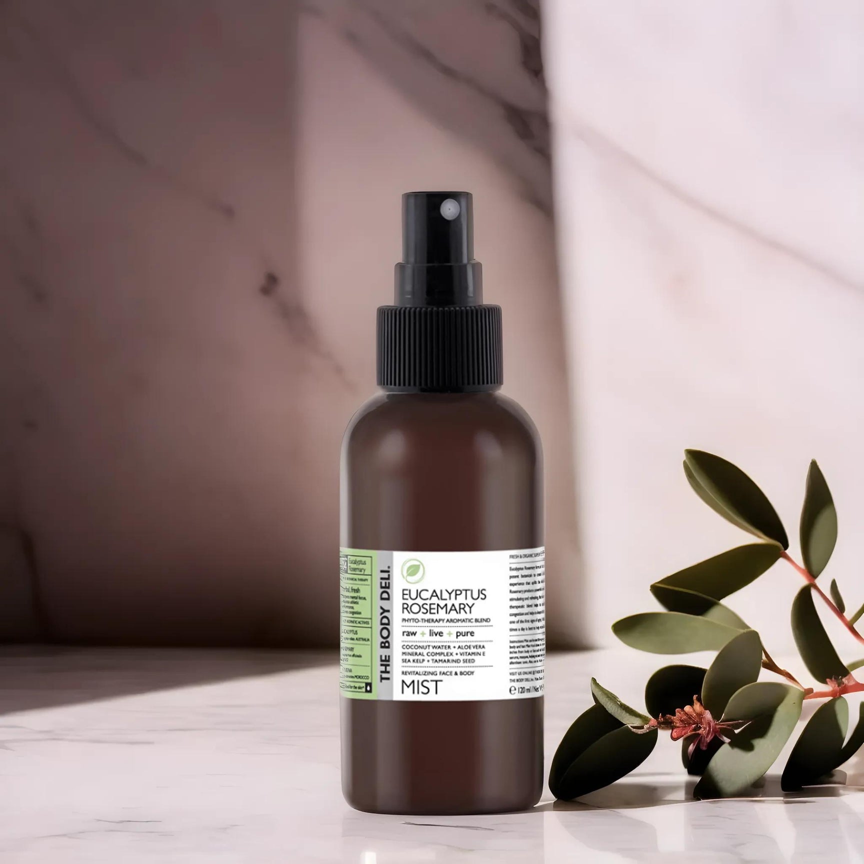 Eucalyptus Rosemary Mist, Sets Makeup, Revitalizes The Senses – THE ...