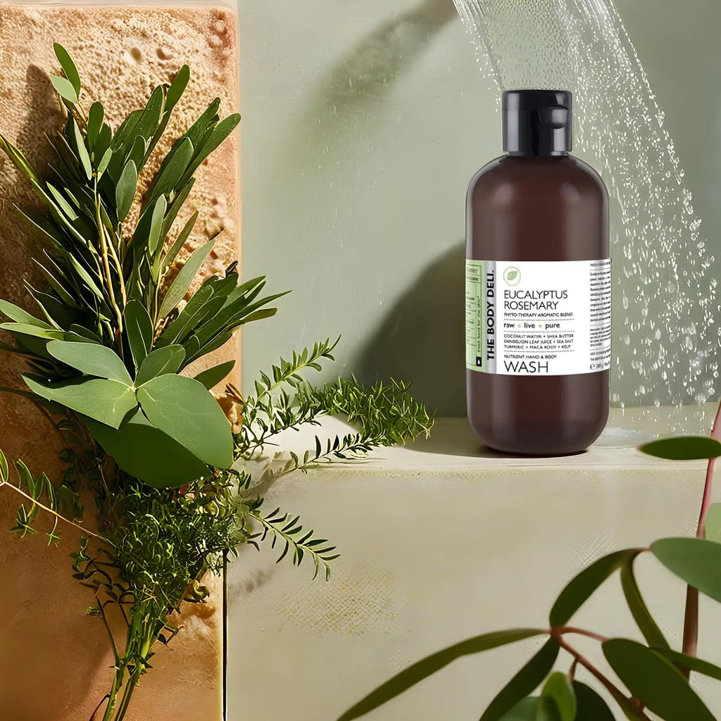 No. 4 Eucalyptus Rosemary Collection, Hand Wash, Rosemary Body Wash