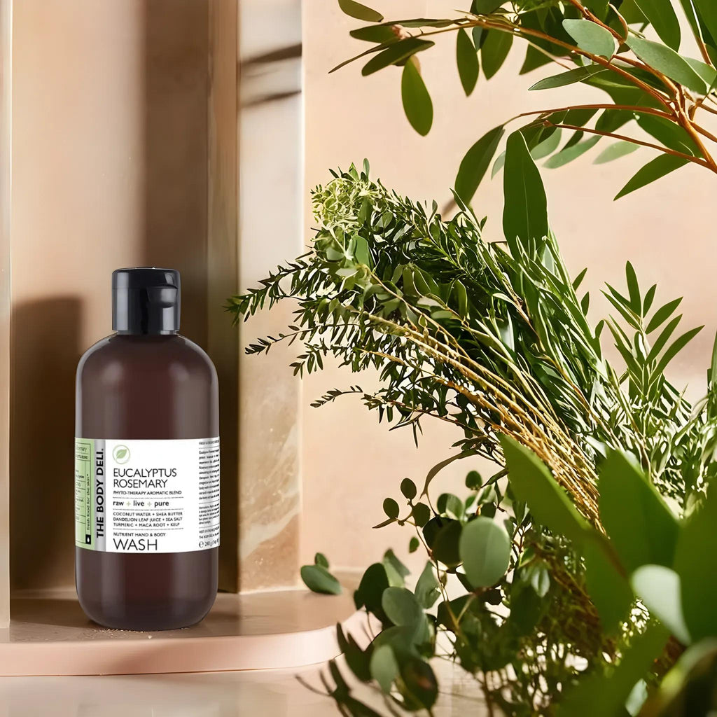 No. 4 Eucalyptus Rosemary Collection, Hand Wash, Rosemary Body Wash