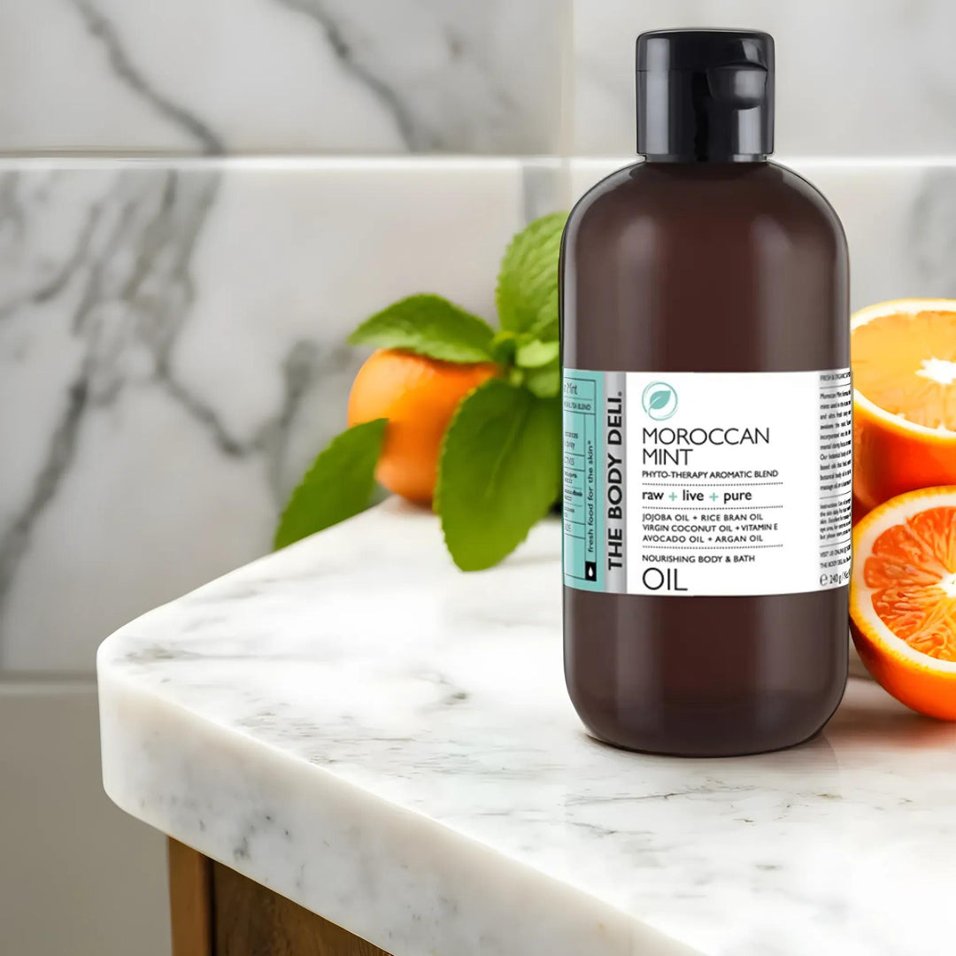 The Body Deli Moroccan Mint Body Oil – THE BODY DELI