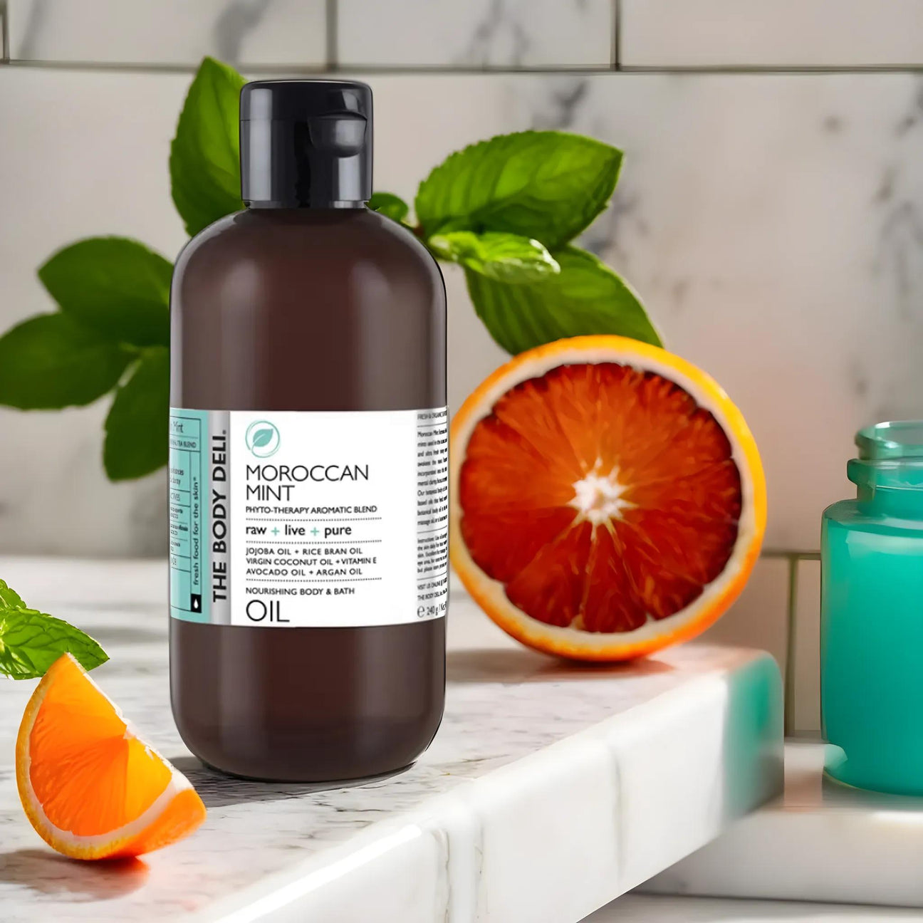 The Body Deli Moroccan Mint Body Oil – THE BODY DELI