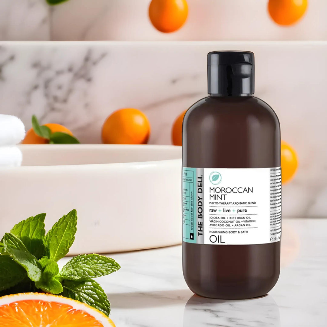 The Body Deli Moroccan Mint Body Oil – THE BODY DELI