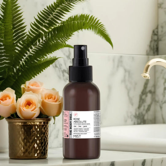 Rose Absolute Mist, With Electrolyte Enhanced Coconut Water – THE BODY DELI