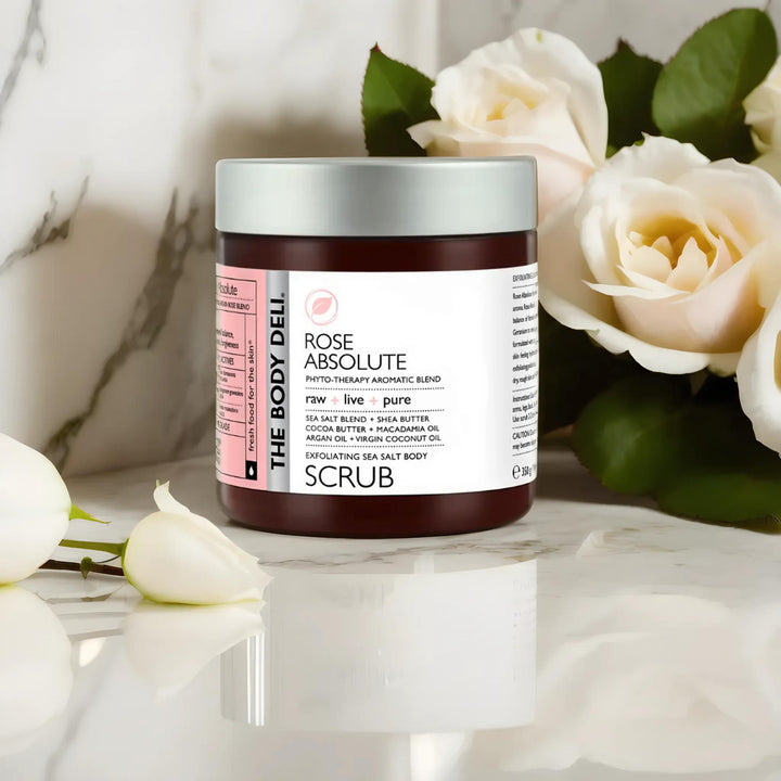 Rose Absolute Body Scrub, 2-3 Times Per Week, Raw Butters Soften Skin ...