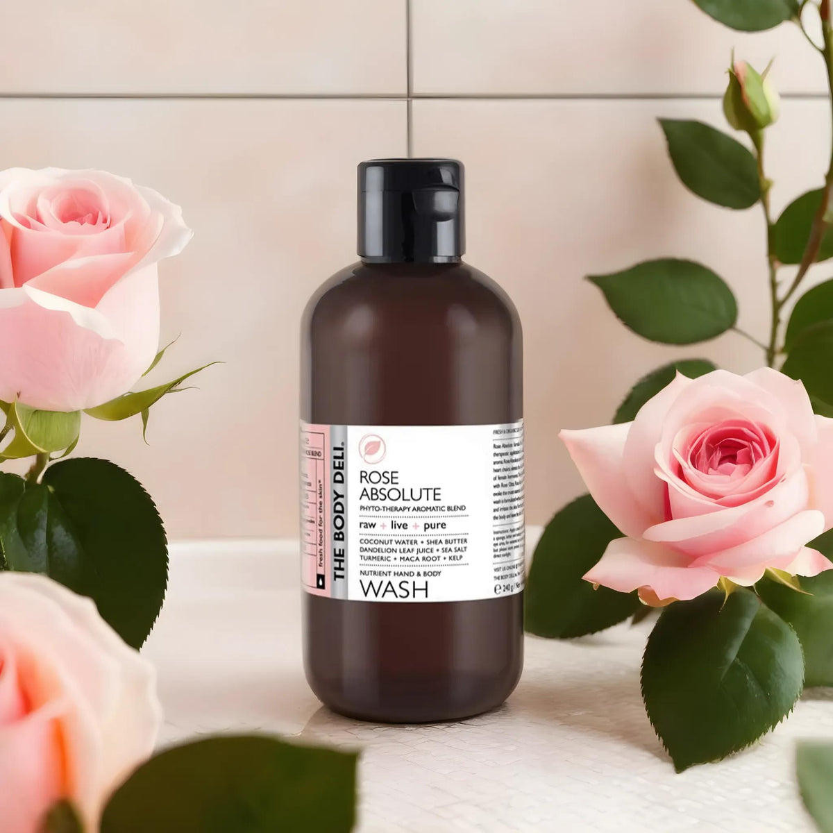 Rose Absolute Hand & Body Wash, Purifies Skin, Has No Harsh Sulfates ...