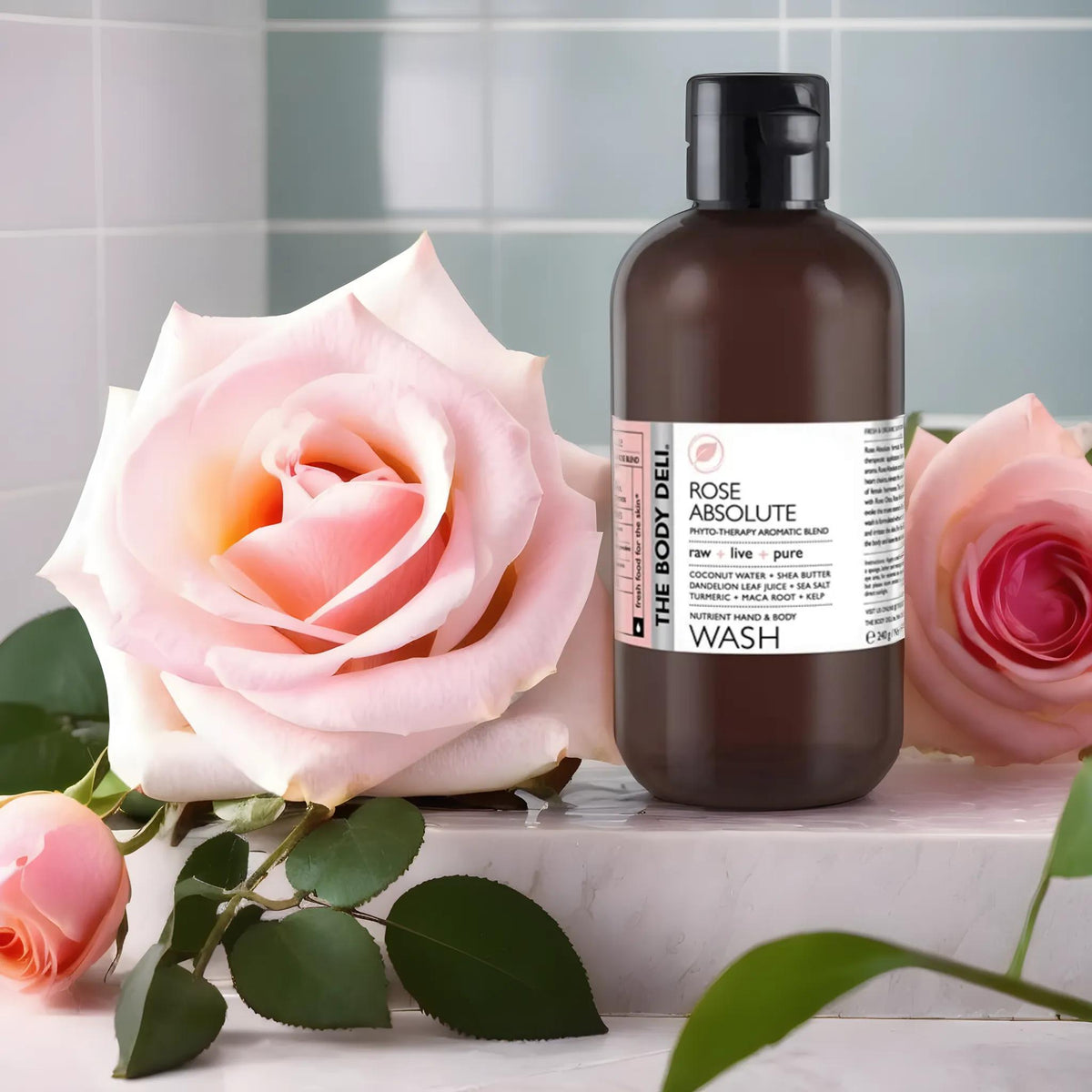 Rose Absolute Hand & Body Wash, Purifies Skin, Has No Harsh Sulfates ...
