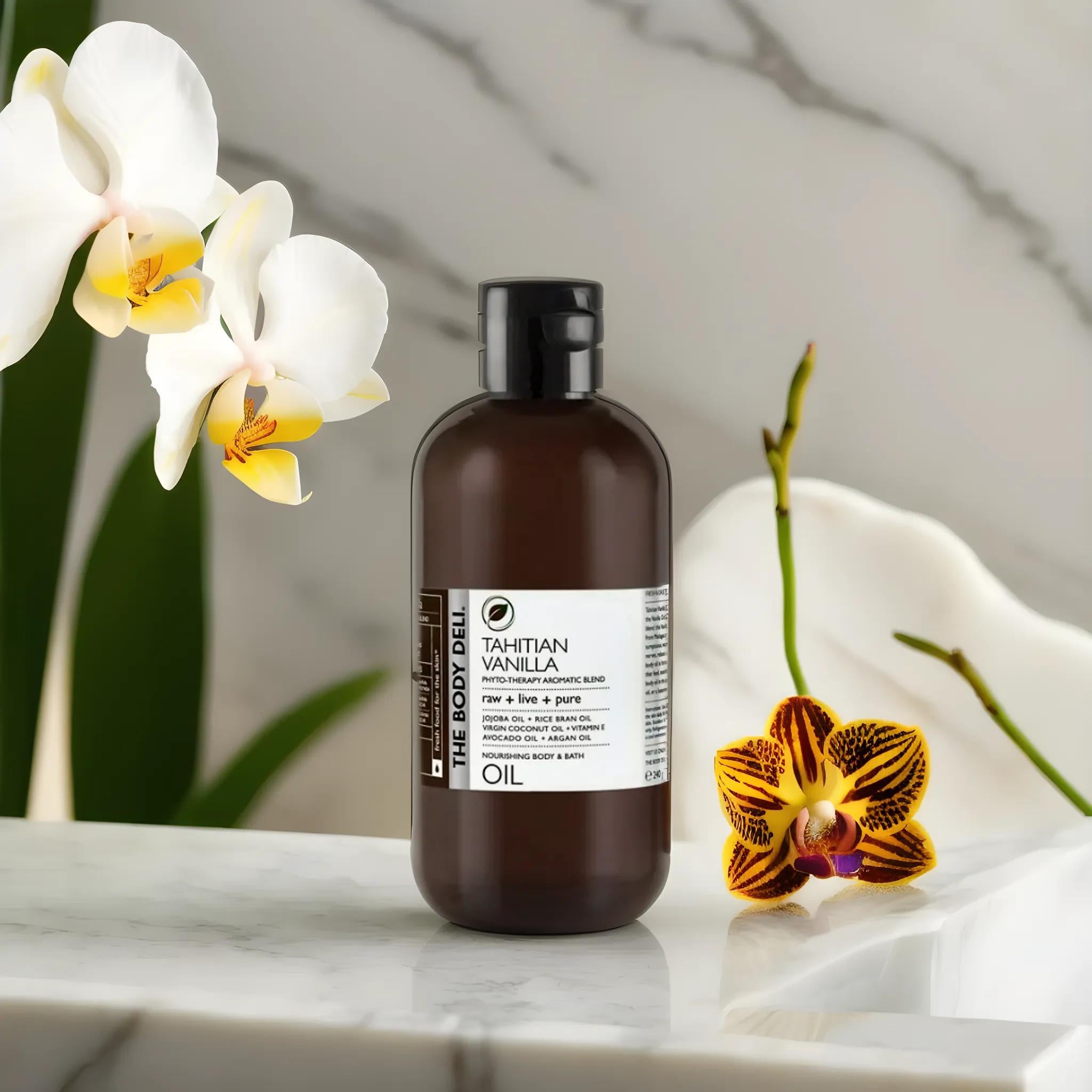 The Body Deli Tahitian Vanilla Body Oil – THE BODY DELI