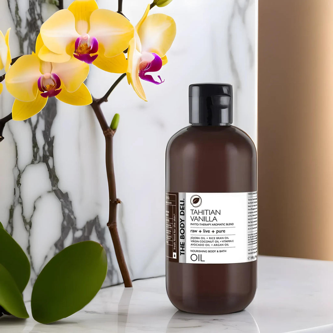 The Body Deli Tahitian Vanilla Body Oil – THE BODY DELI
