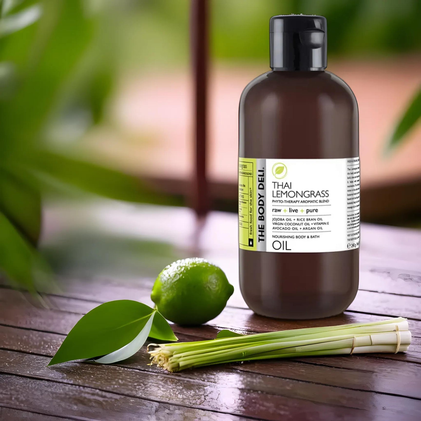 The Body Deli Thai Lemongrass Body Oil – THE BODY DELI