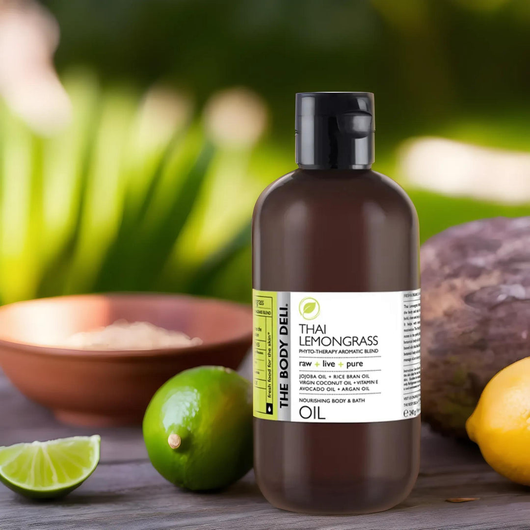 The Body Deli Thai Lemongrass Body Oil – THE BODY DELI