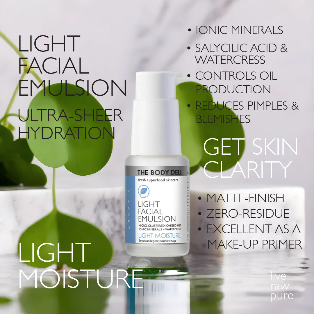The Body Deli LIGHT FACIAL EMULSION (clarifying) MICRO-CLUSTERED ...