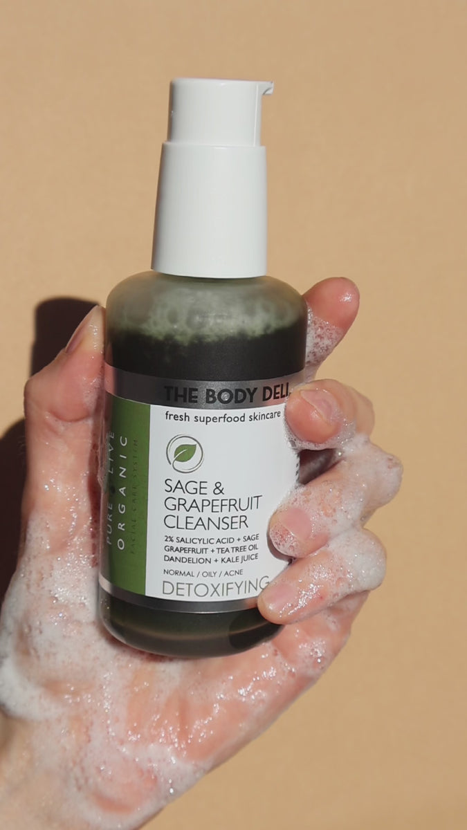 The Body Deli SAGE & GRAPEFRUIT CLEANSER (detoxifying), Heals and ...
