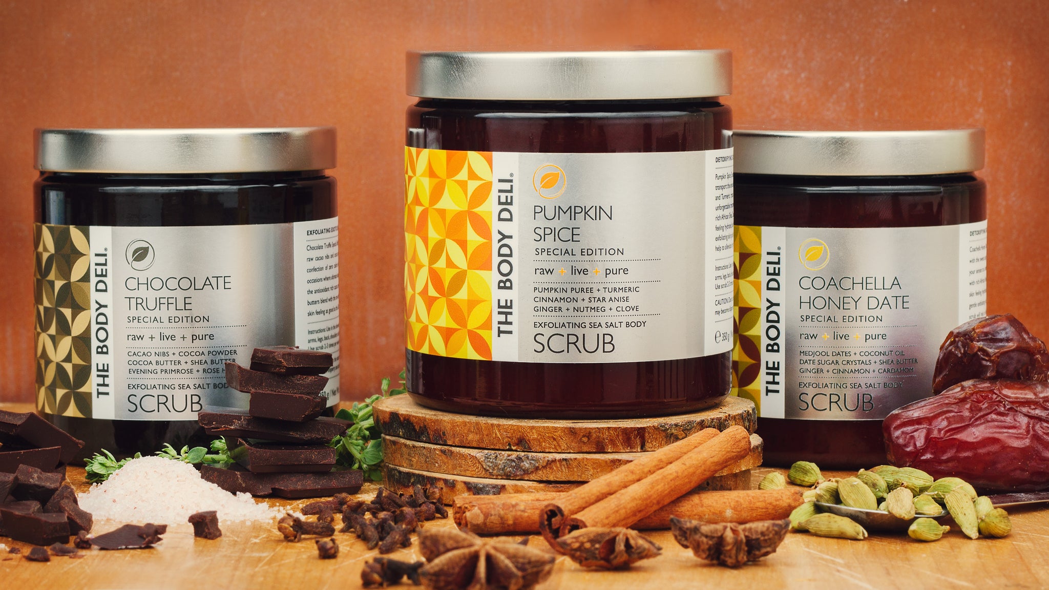 Pumpkin Spice Body Scrub, Extra Fine Sea Salts, Supple and Smooth Skin ...