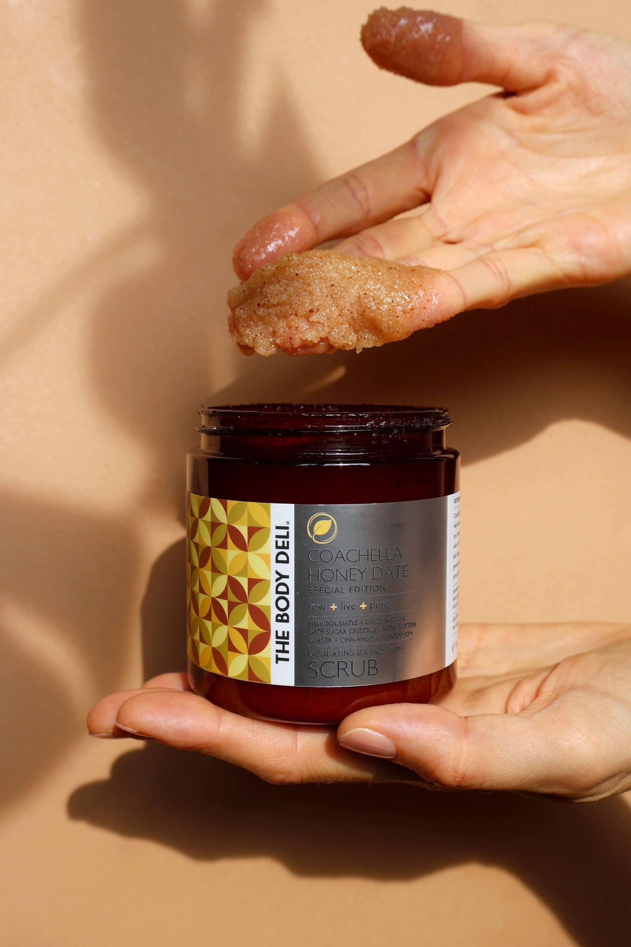 Coachella Honey Date Scrub, Organic Honey Body Scrub, Date Body Scrub ...