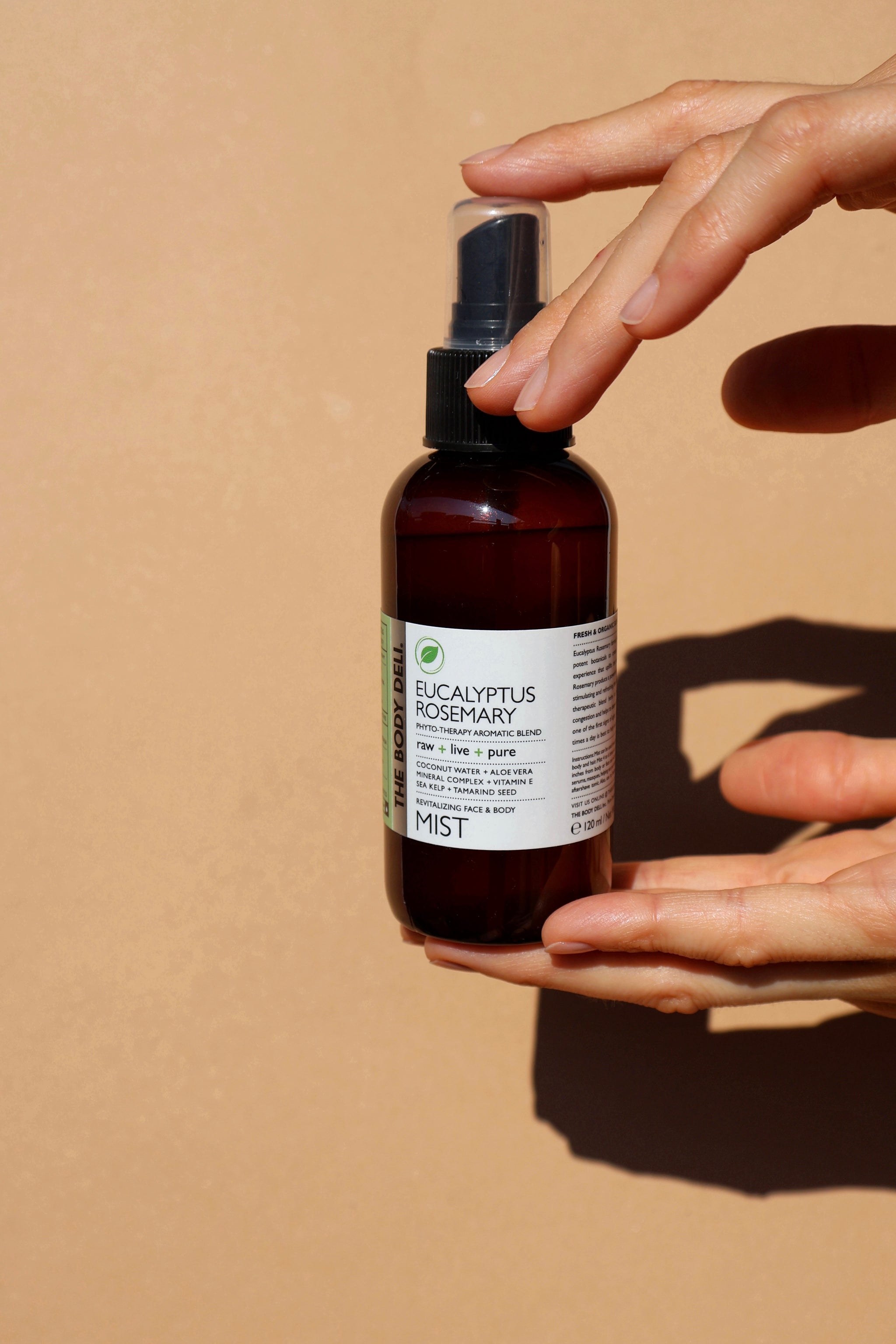 Eucalyptus Rosemary Mist, Sets Makeup, Revitalizes The Senses – THE ...