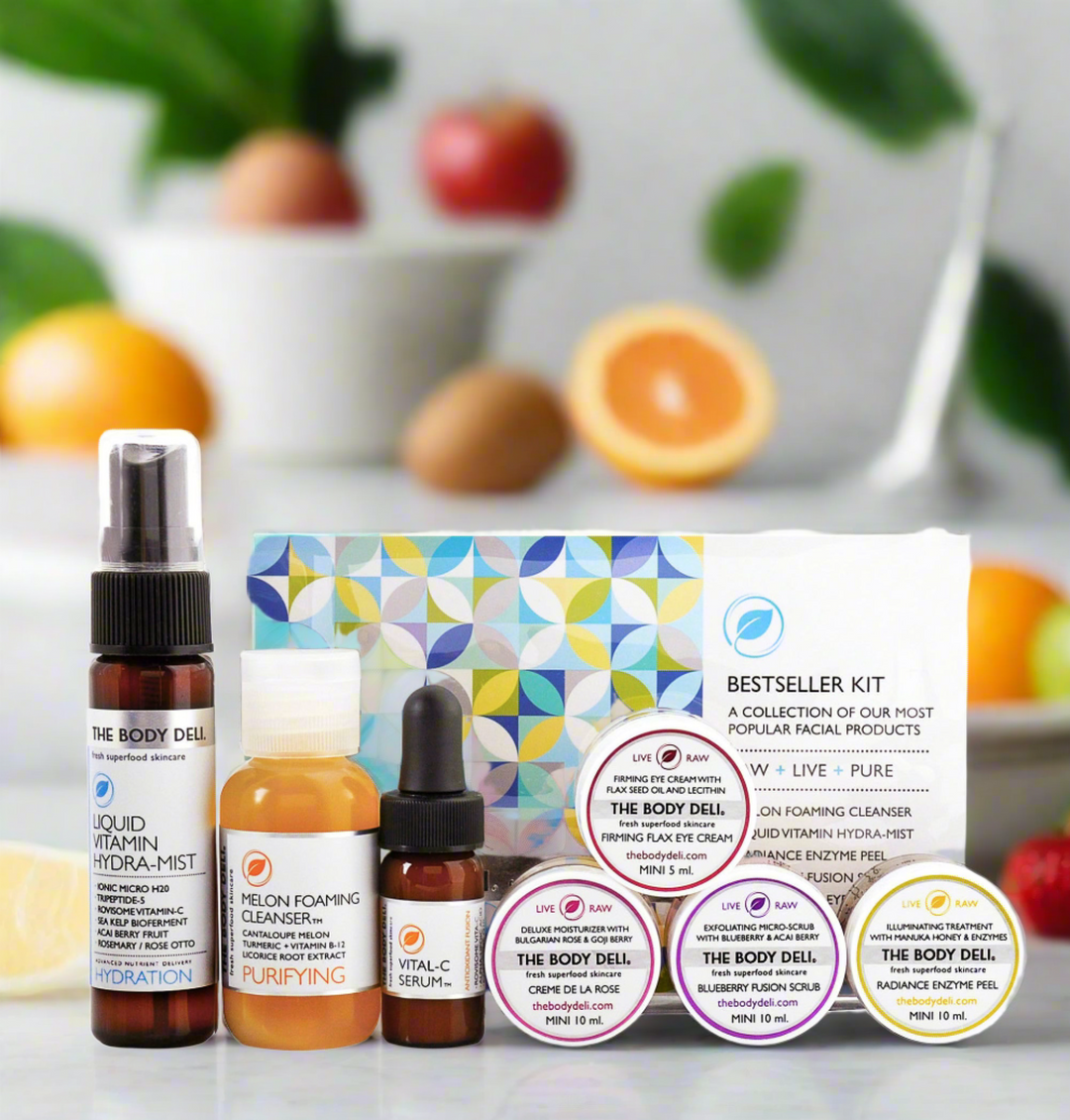 The Body Deli Best Selling Mini Facial Kit, All Natural Facial Products ...