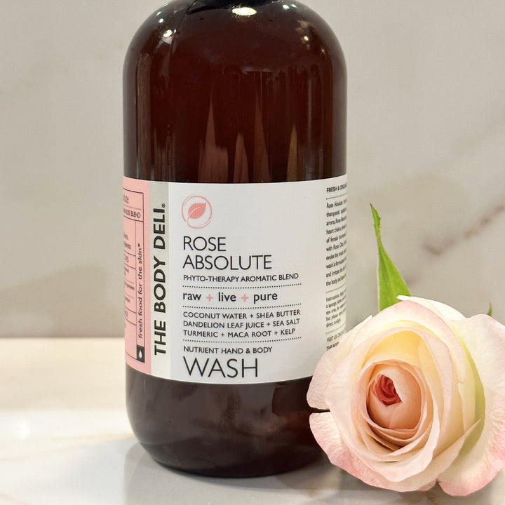Rose Absolute Hand & Body Wash, Purifies Skin, Has No Harsh Sulfates ...
