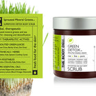 Green Detox Sea Salt Body Scrub, Gentle With Super Greens, Raw Butters ...