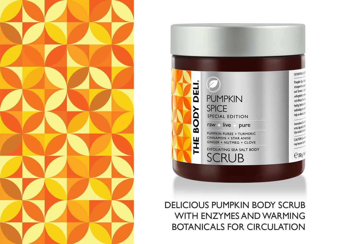 Pumpkin Spice Body Scrub, Extra Fine Sea Salts, Supple and Smooth Skin ...