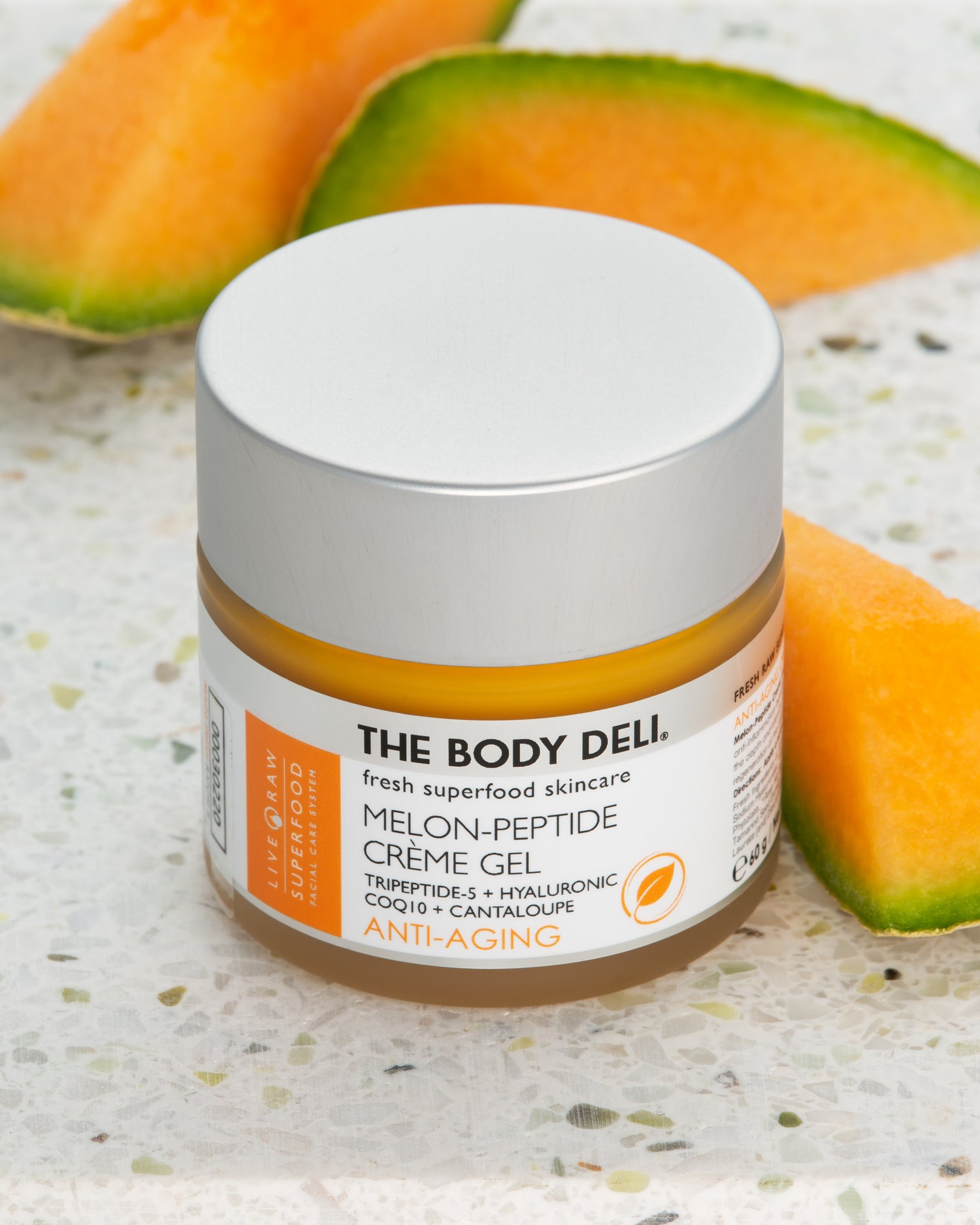 The Body Deli Melon Peptide Crème Gel Anti-aging, Organic Melon Skin ...