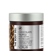 Chocolate Truffle Body Scrub, Organic Chocolate Body Scrub, Exfoliate ...