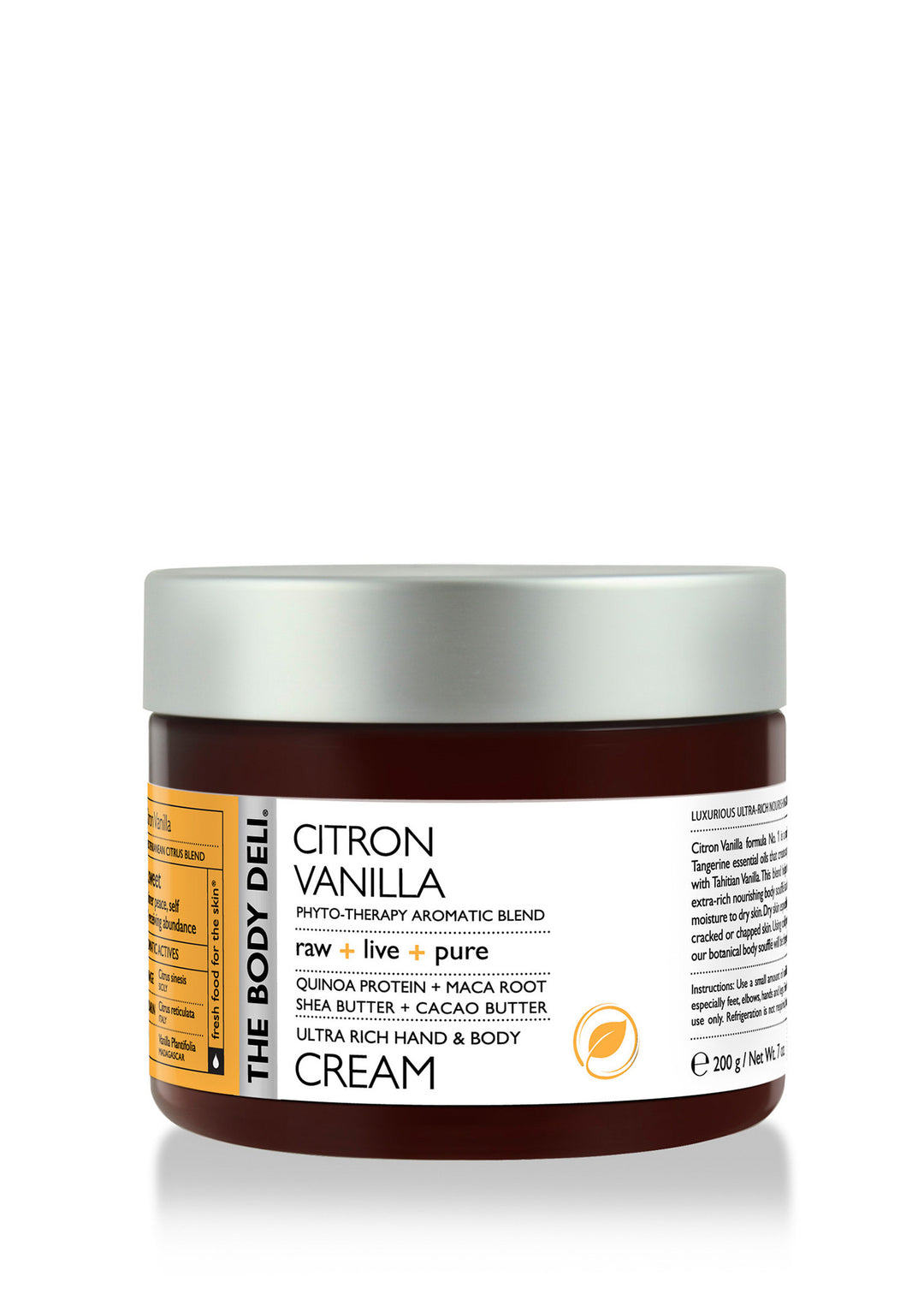 No. 1 Citron Vanilla Collection, Citron Vanilla Hand & Body Cream ...